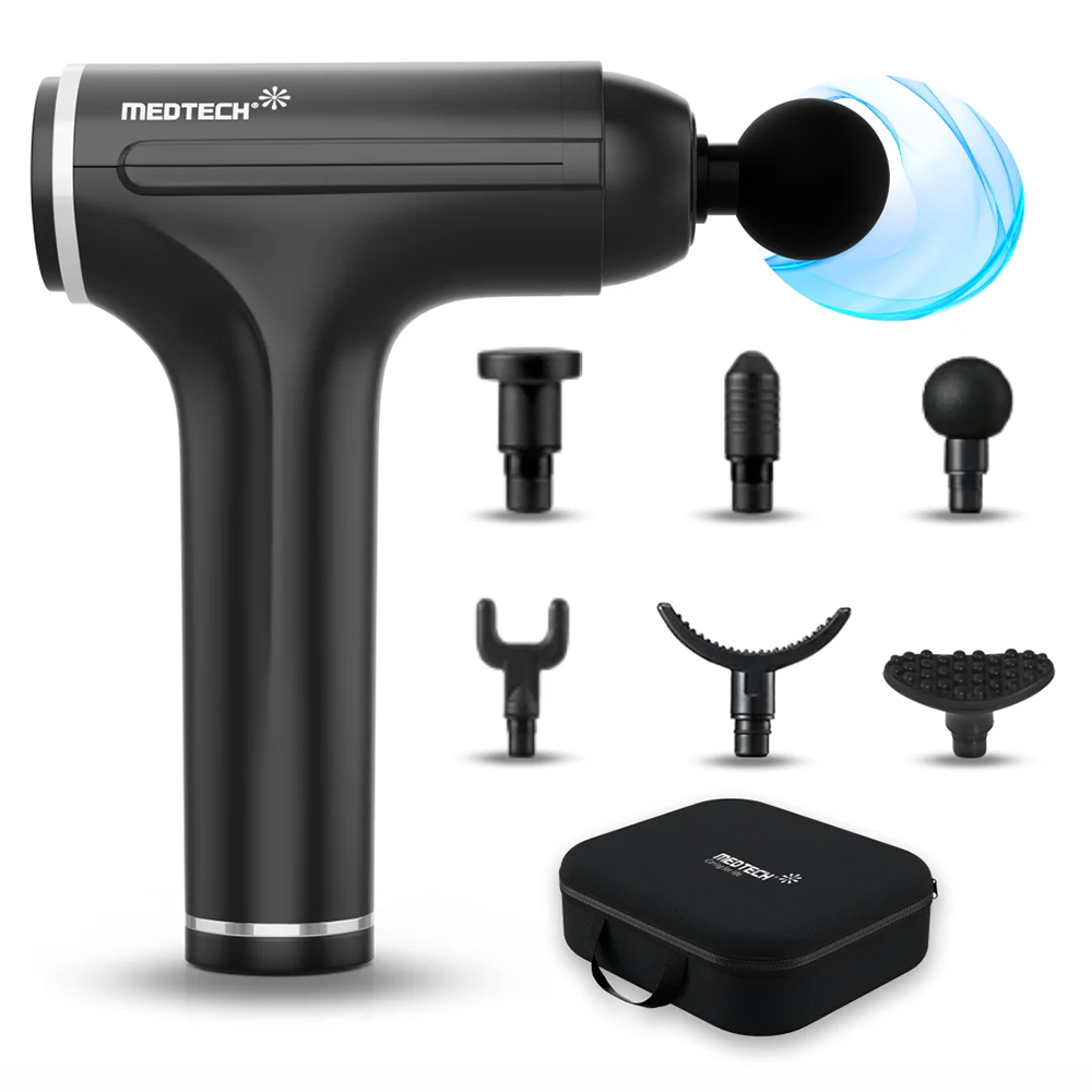 Cordless Gun Massager | Rechargeable Massage Gun by Medtech Life